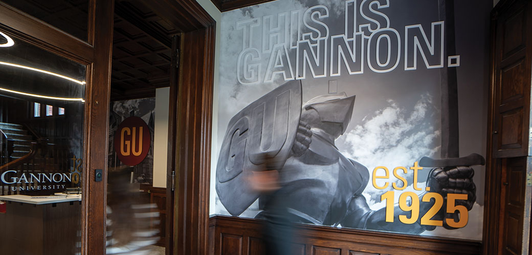 The Art of a First Impression | Gannon Magazine Online Edition